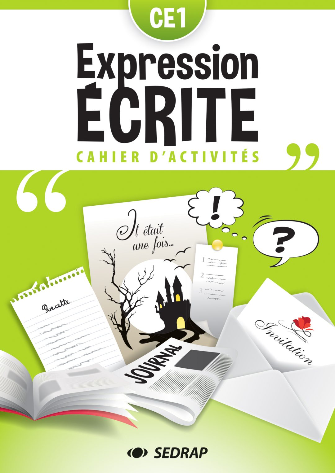 CAHIER D'EXPRESSION ECRITE CE1 - Sedrap