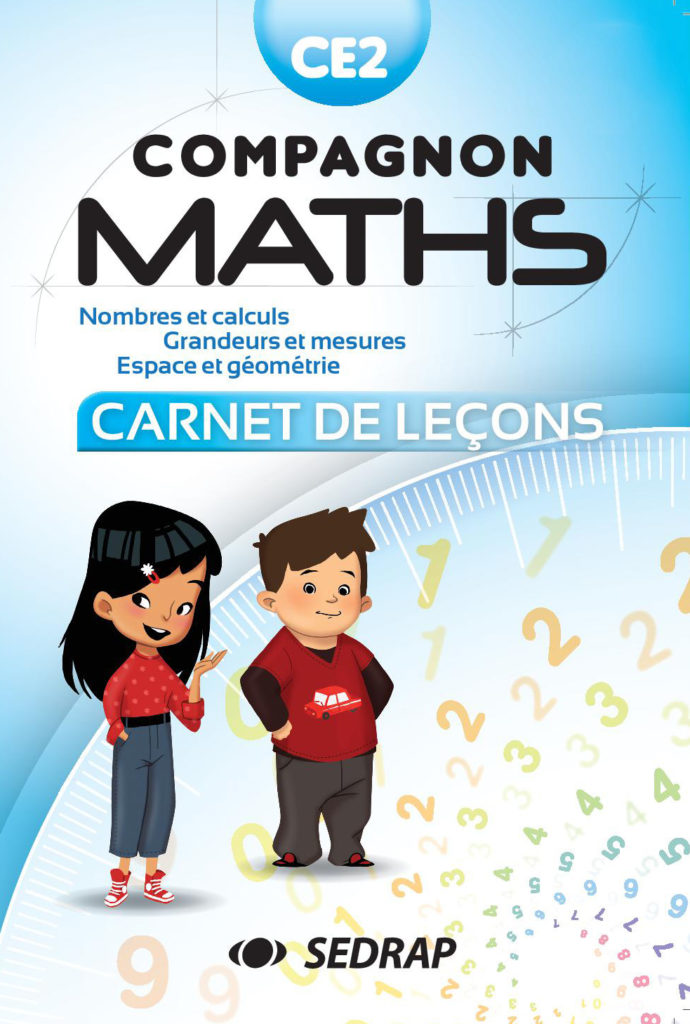 Compagnon Maths CE2 - Carnet de leçon - Sedrap