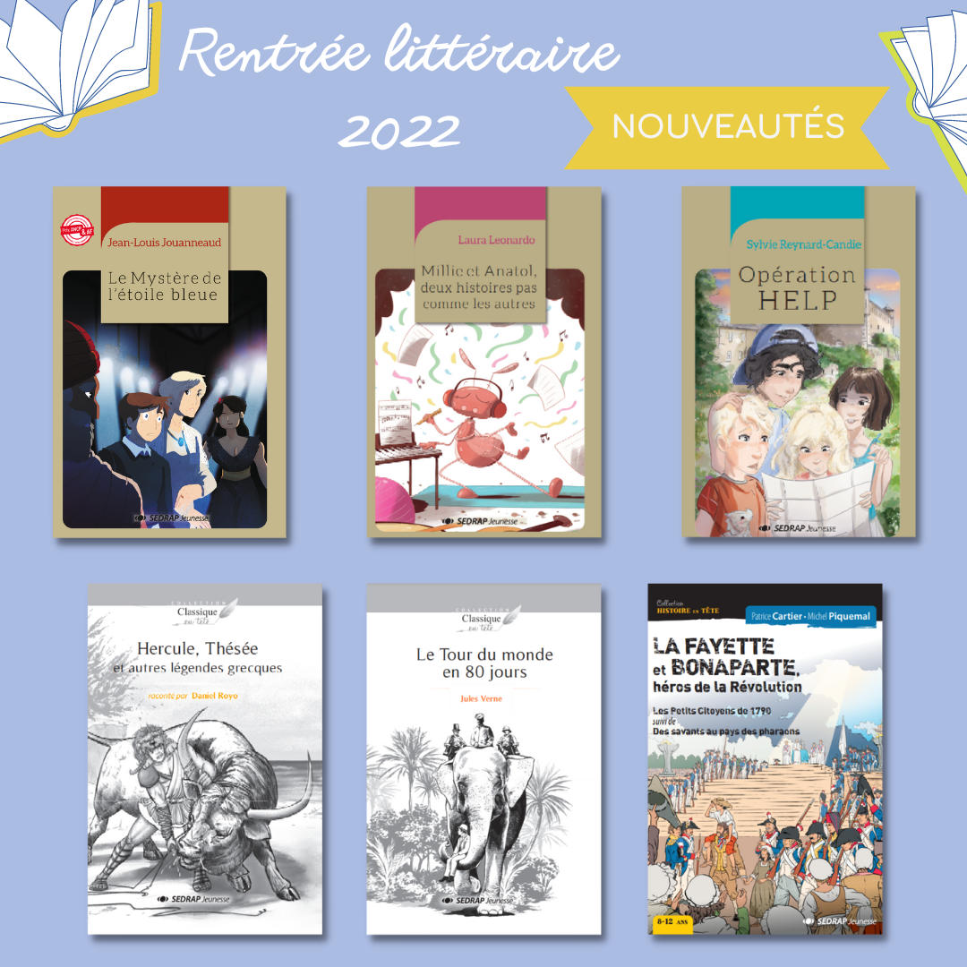 Rentrée littéraire 2022 – Les Éditions SEDRAP enrichissent leurs ...