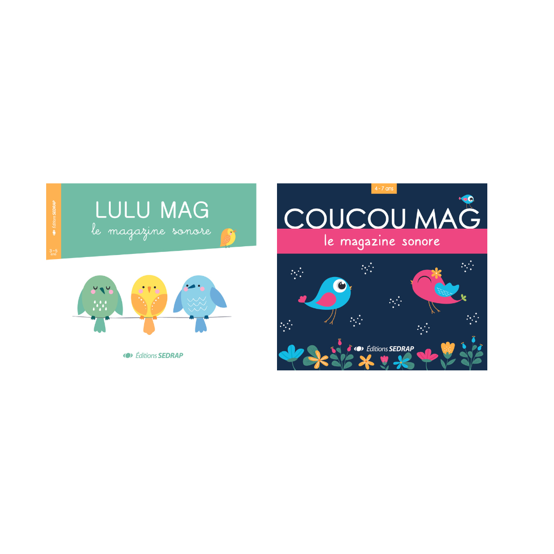 Les magasines sonores Mag - Sedrap