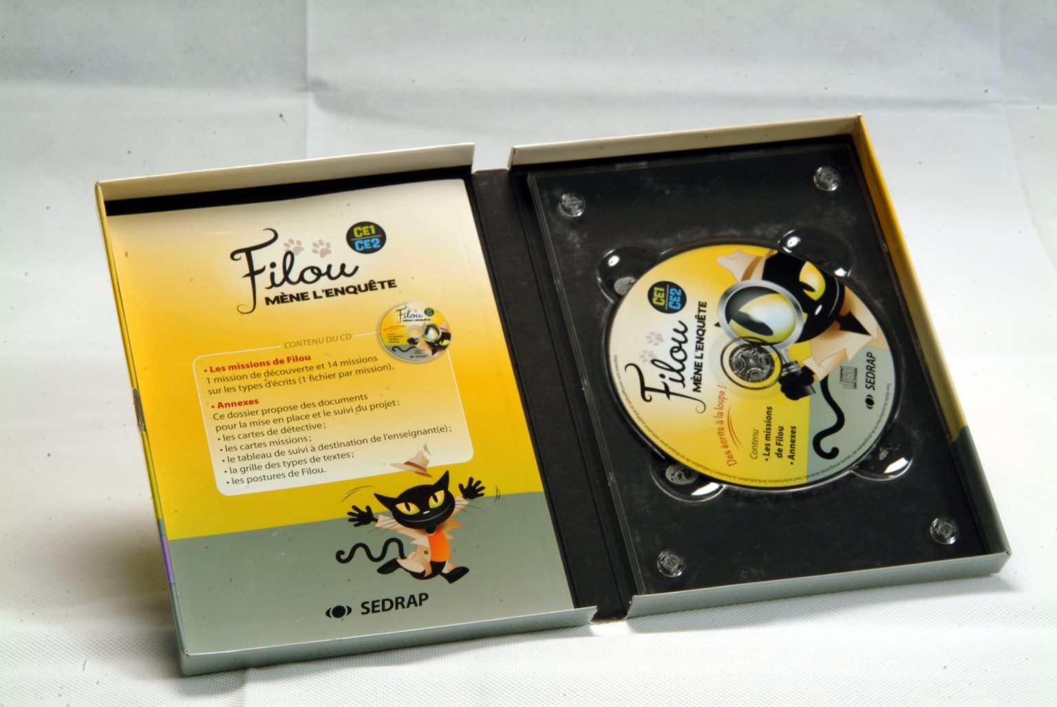 FILOU MÈNE L'ENQUÊTE - Méthode - Sedrap